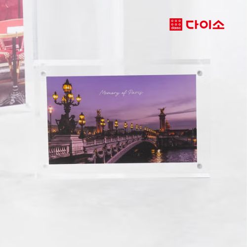 DAISO - Acrylic Frame Magnet Fixed 10.2 × 15.2 cm – ONTACT WORLD