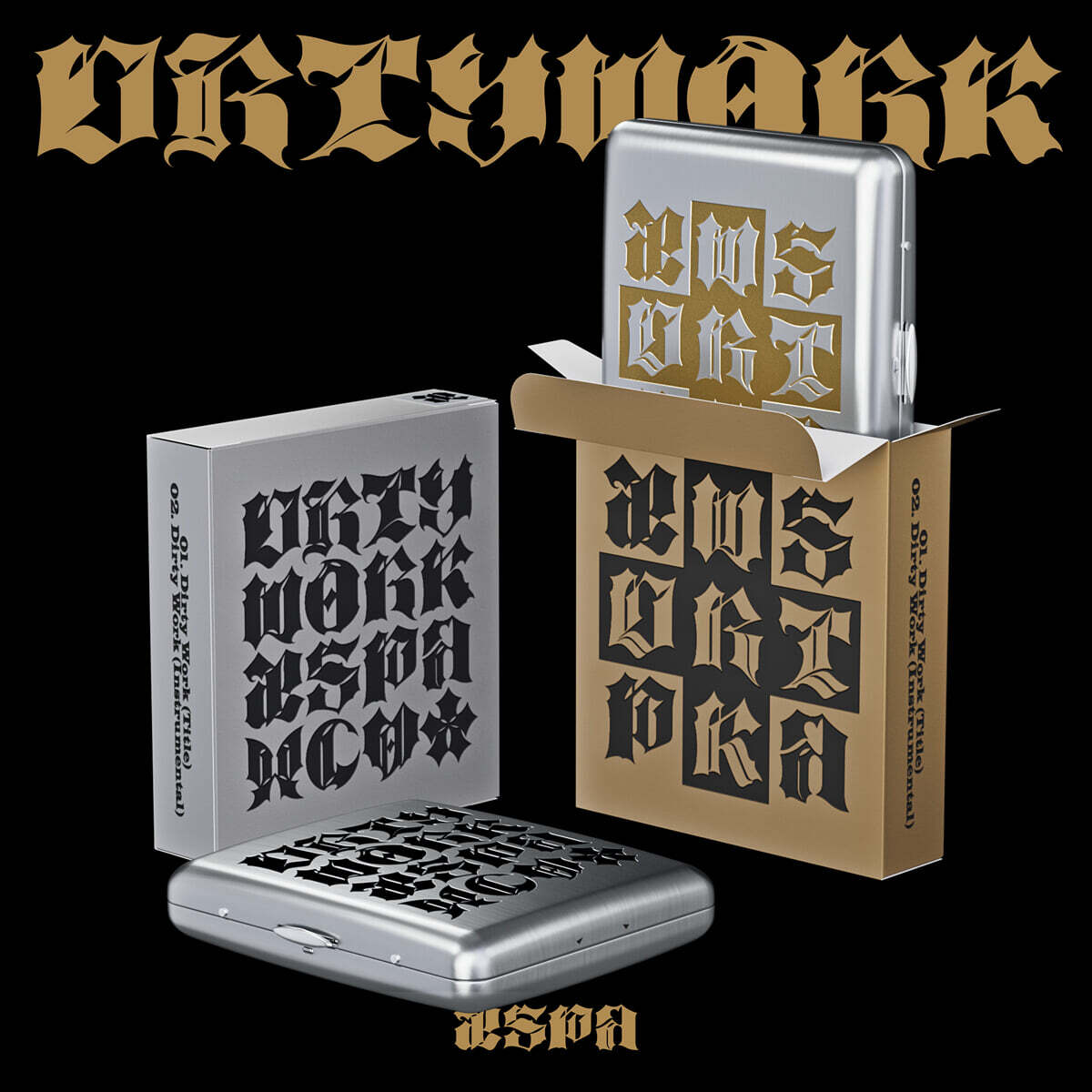 AESPA - Single Album: Dirty Work [Dirty Case Ver.] – ONTACT WORLD